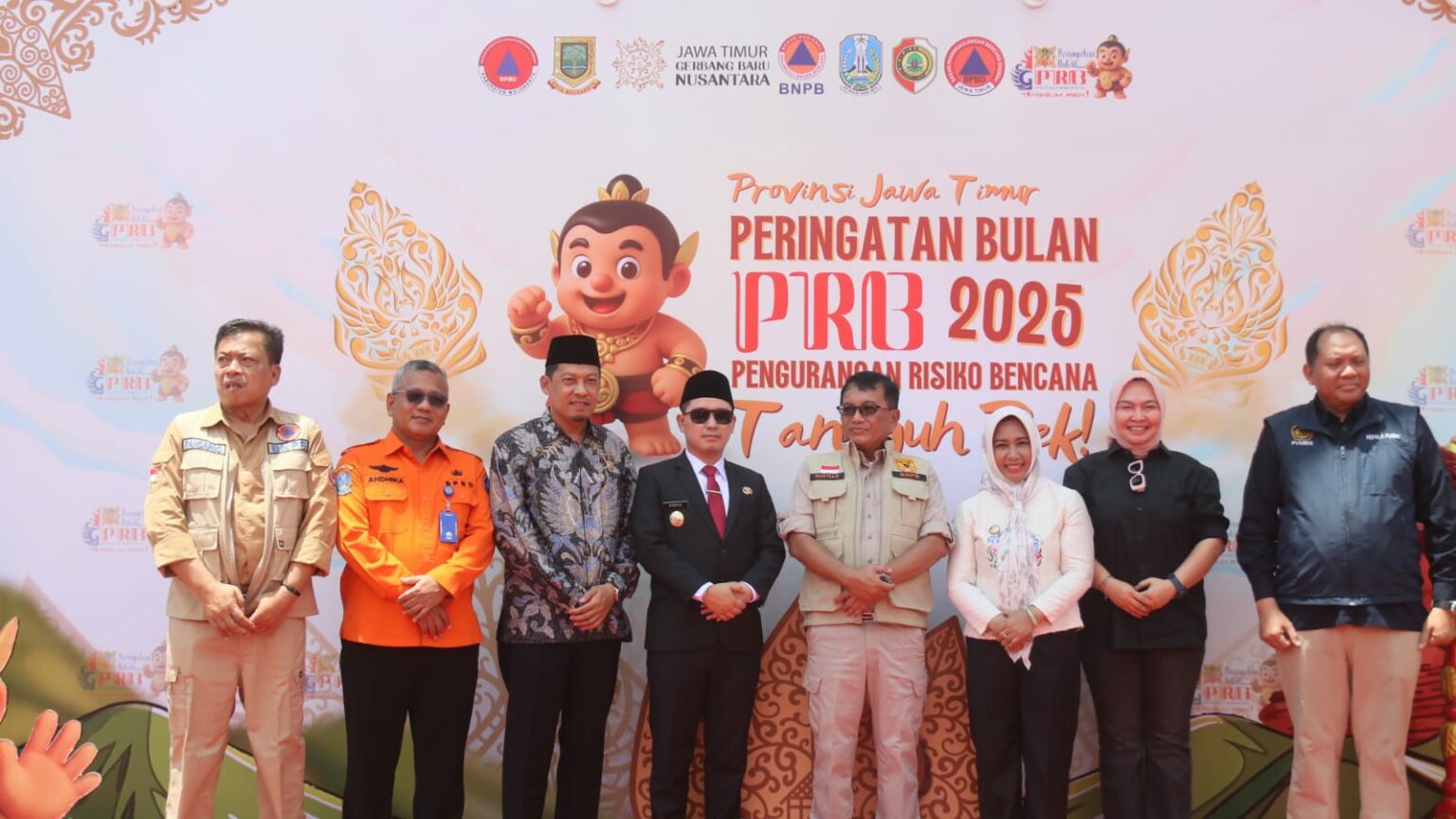 Peringatan Bulan Pengurangan Risiko Bencana (PRB) 2025 Digelar di Mojokerto - InilahMojokerto